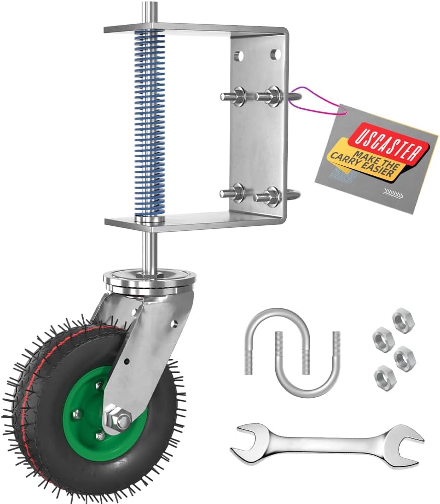 Amazon.com: Shepherd Hardware 8734 Heavy Duty Flat Free Spring Gate ...