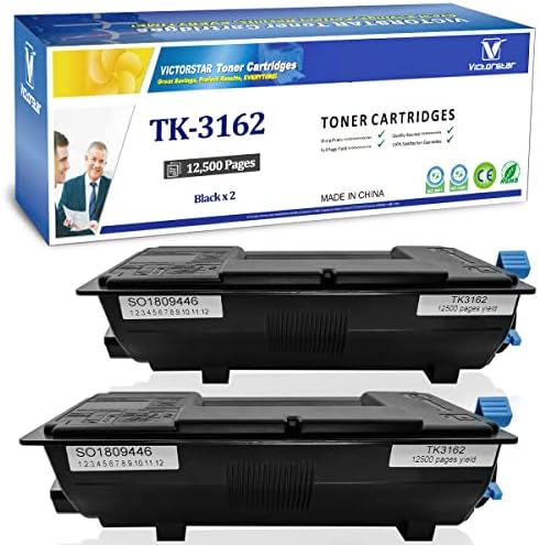 Amazon.com: Compatible Toner Cartridges TK3162 TK-3162 TK 3162 12500 ...