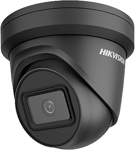 Outdoor Turret Black, 8MP, H265+, 2.8mm, Day/Night, DarkFighter, 120dB ...