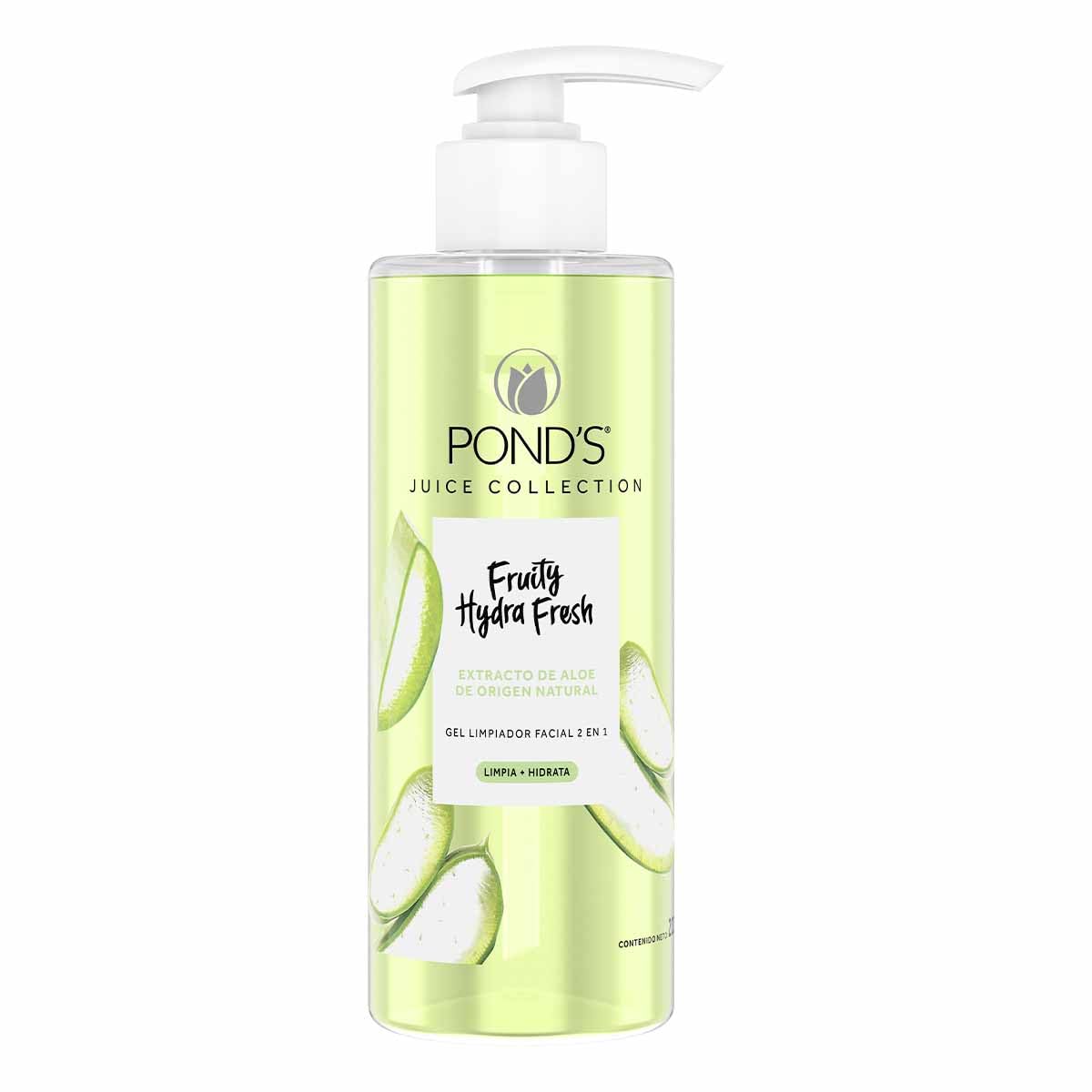 Gel Limpiador Facial Pond's Fruity Hydra Fresh Aloe 200 ml : Amazon.com ...