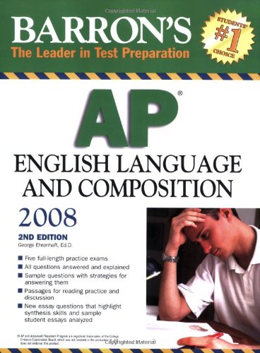 Amazon.com: Barron's AP English Language and Composition: 9780764136900 ...