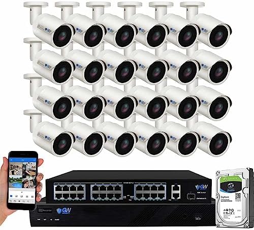 Amazon.com : GW Security 32 Channel 4K NVR 8MP AI Human & Vehicle ...