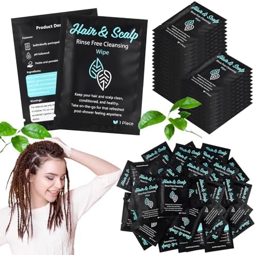 Amazon.com : Tondiamo 200 Pcs Scalp Care Hair Cleansing Wipes ...