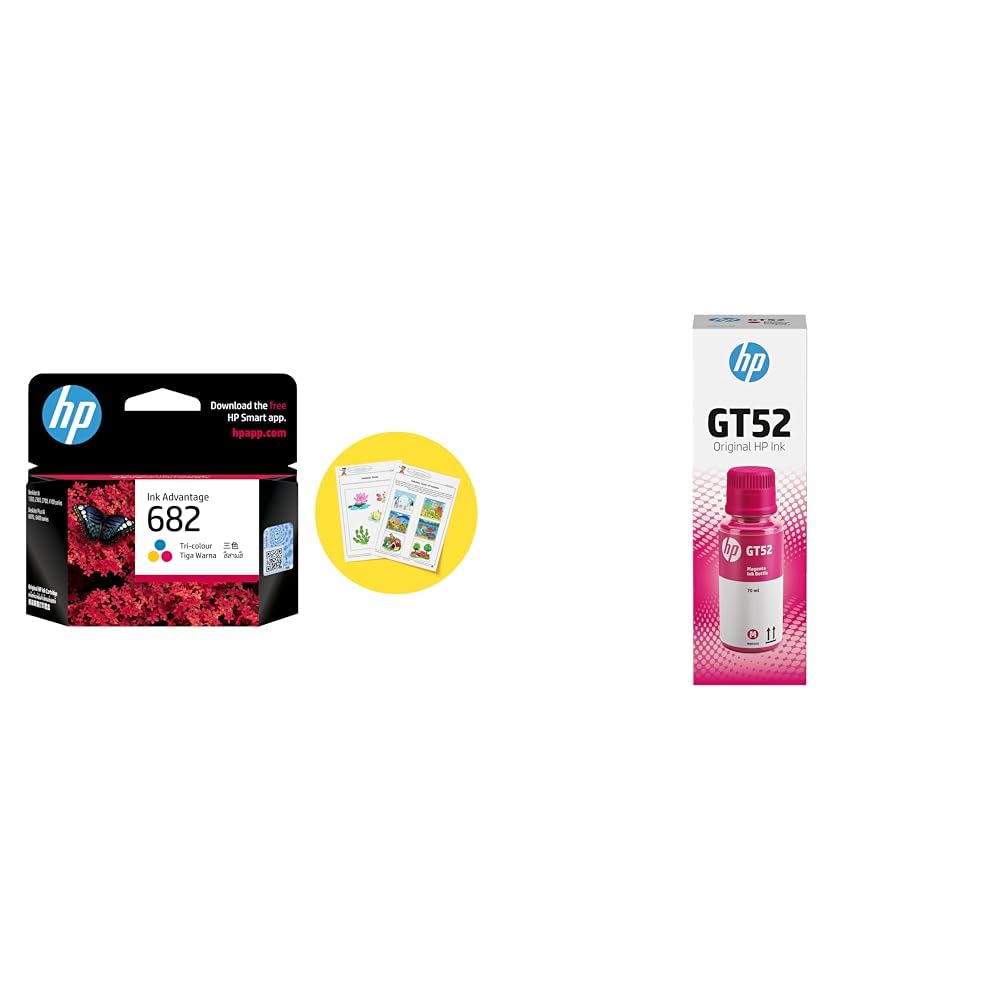 HP 682 Tri-Color Original Ink Advantage Cartridge : Amazon.in ...