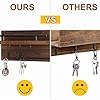 OurWarm Key Holder for Wall Decorative with 5 Key Hooks, Wall Mounted ...