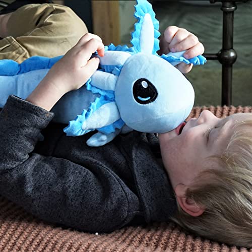 Snapklik.com : SENSORY4U Weighted Blue Axolotl Stuffed Animal - 22 ...