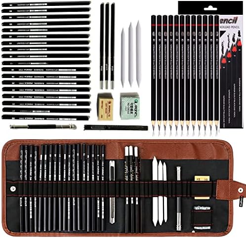 DaKos Professional Sketching Set for Artists, Drawing Tool Kit for ...
