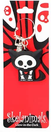 Toynami Skelanimals PVC Character Keychain: Kit The Cat at Amazon Men’s ...