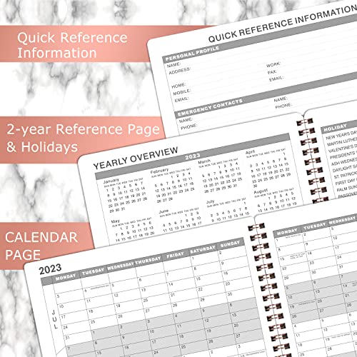 Snapklik.com : Appointment Book 2023-2024 - 2023-2024 Daily Planner, 8 ...