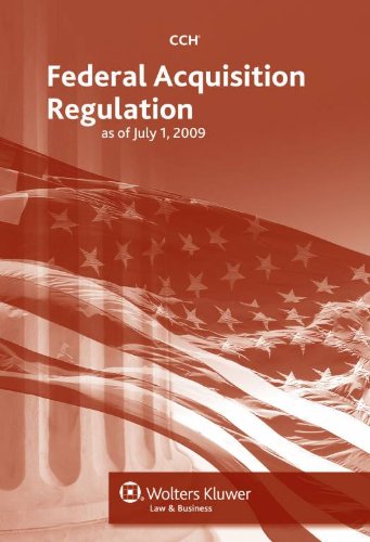 Federal Acquisition Regulation (Far) As of 07/09: CCH Incorporated ...