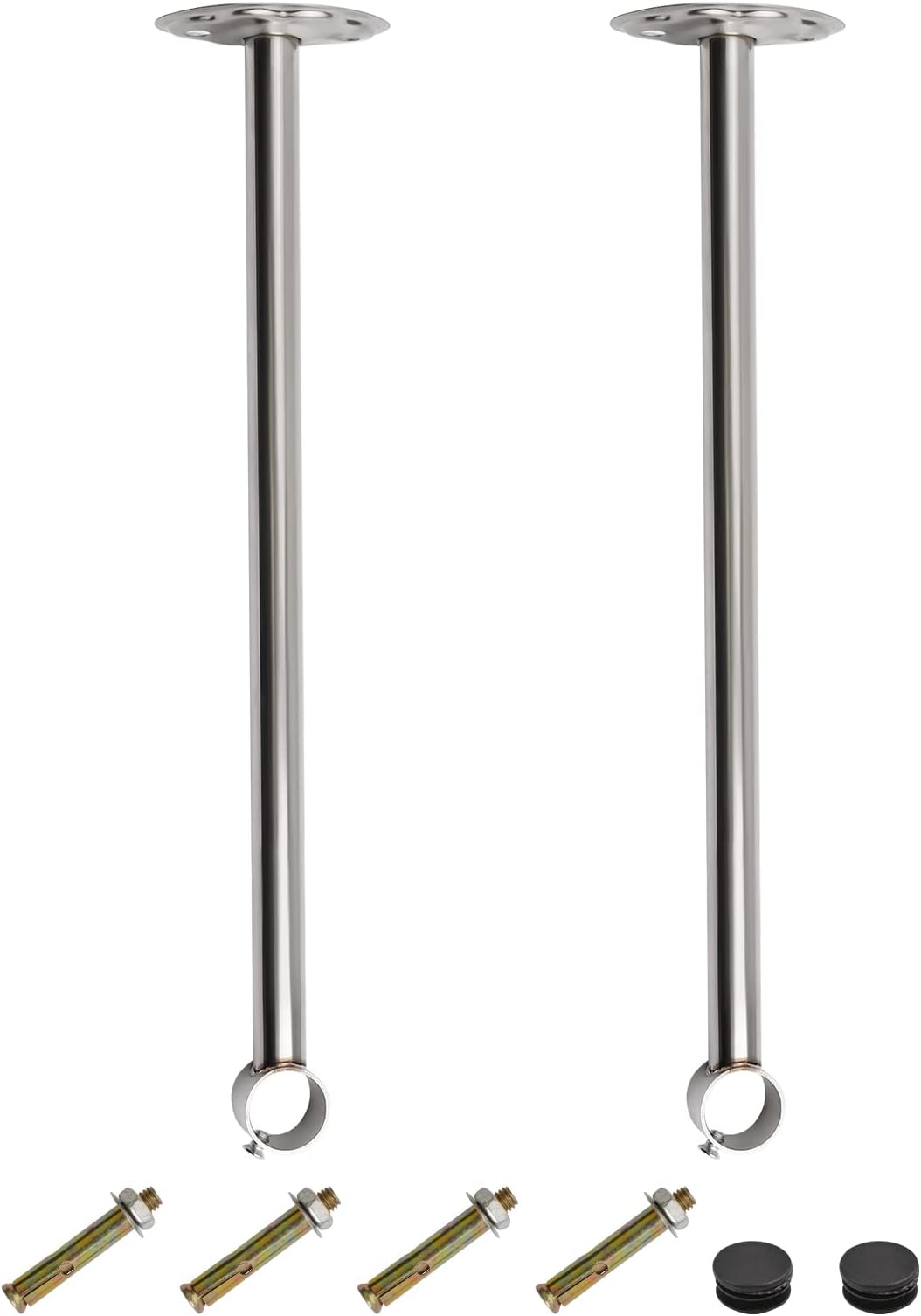 Amazon.com: INCREWAY 2 Pack Ceiling Mount Bracket, Stainless Steel ...