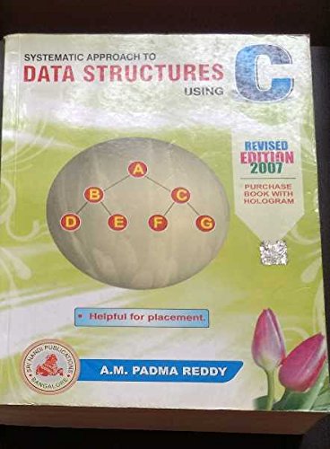 Data Structures using C - By A.M. Padma Reddy - Revised Edition 2007 : Amazon.in: Books