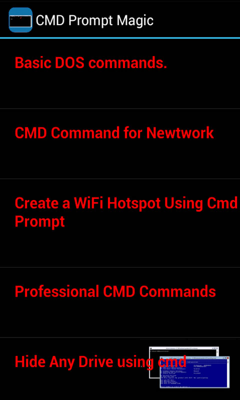 CMD Prompt Magic - App on Amazon Appstore