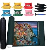 Amazon.com: Jigsaw Puzzle Mat Roll Up - 3000 2000 1500 1000 Pieces ...