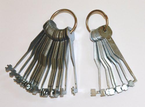 FB2 Key Genuine Original Fire Brigade Mortice Lock Keys, Pack of 5 (5 ...