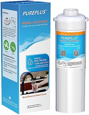 Amazon.com: PUREPLUS WFC5300A Under Sink Water Filter, 22000 Gallons ...