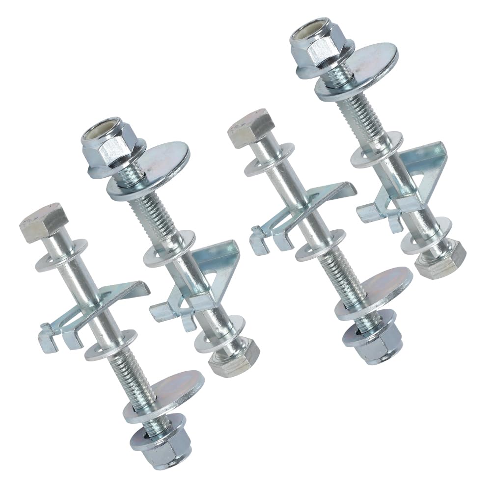 Amazon.com: PIT66 Front Adjustable Alignment Camber Caster Cam Bolt Kit ...