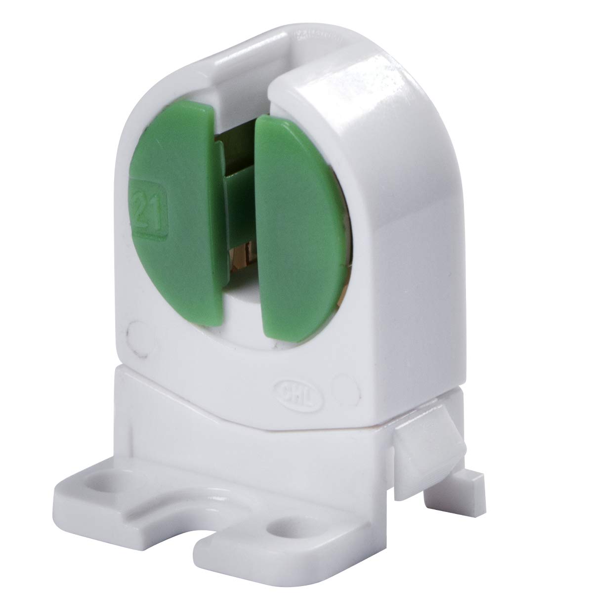 T5 Lamp Holder Non-Shunted Bi-Pin Socket – Green, 57% OFF