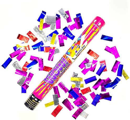 Biella™ 2Pcs Multicolor Party Poppers - Confetti Twist & Shoot for ...