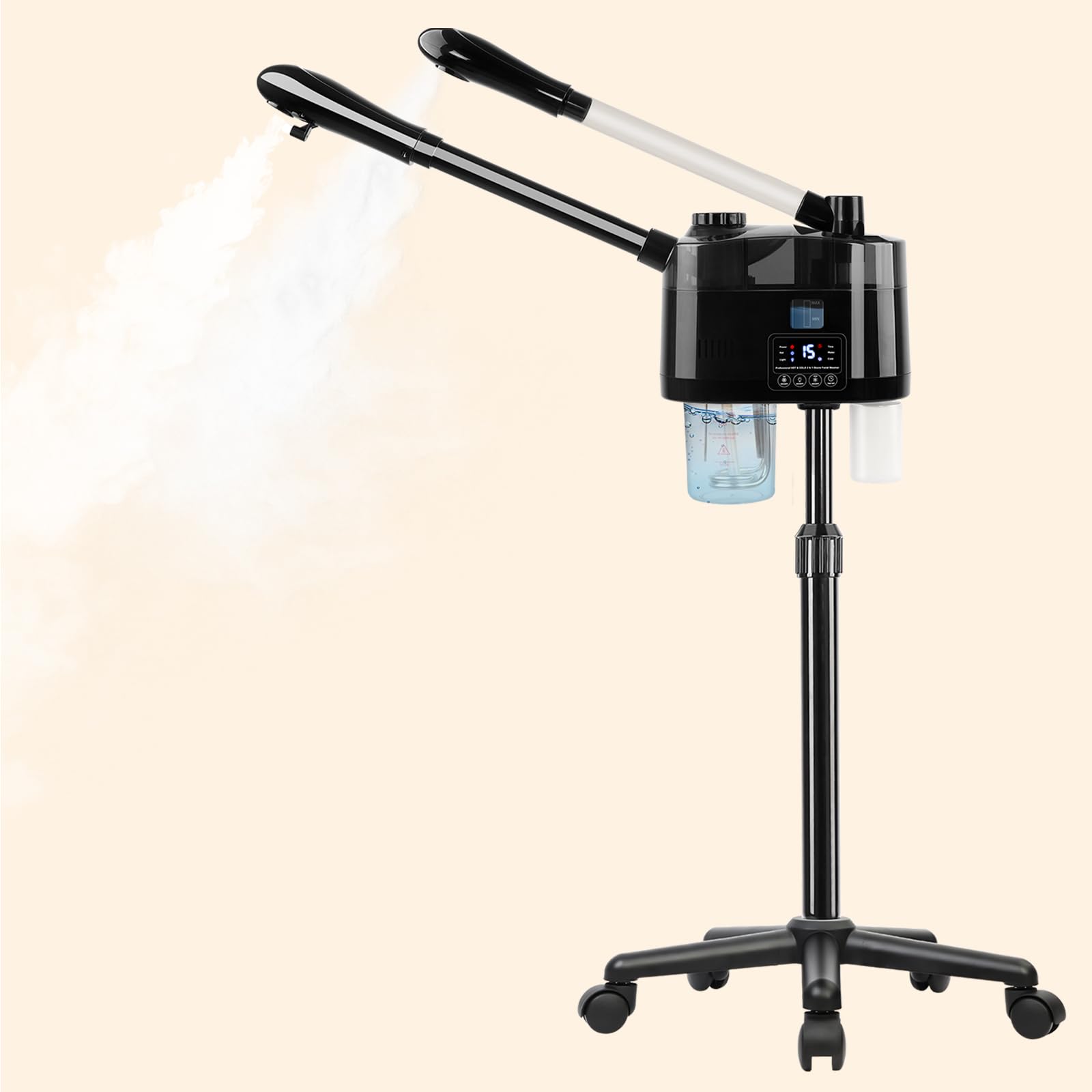 Amazon.com: Professional Facial Steamer with Ozone and Hot & Cold Mist ...