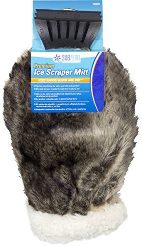 Snapklik.com : SubZero 13929 Faux Fur Scraper Mitt