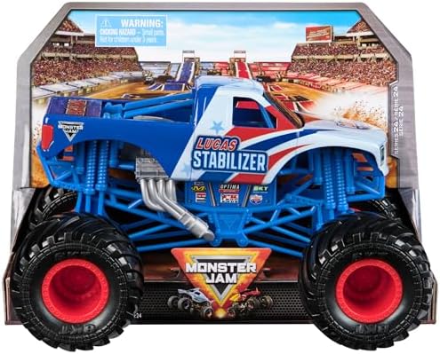 Amazon.com: Monster Jam, Official Lucas Stabilizer Monster Truck ...