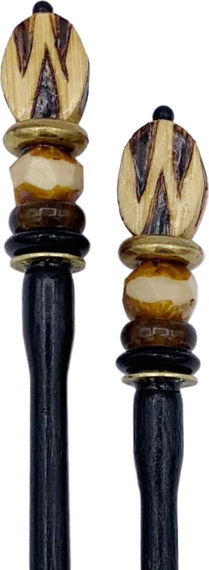 Amazon.com : Shaune Bazner Bacarat Hair Sticks : Beauty & Personal Care