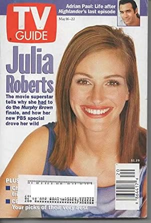 Amazon.com: Tv Guide May 16-22 1998 Julia Roberts: Hilary De Vries ...