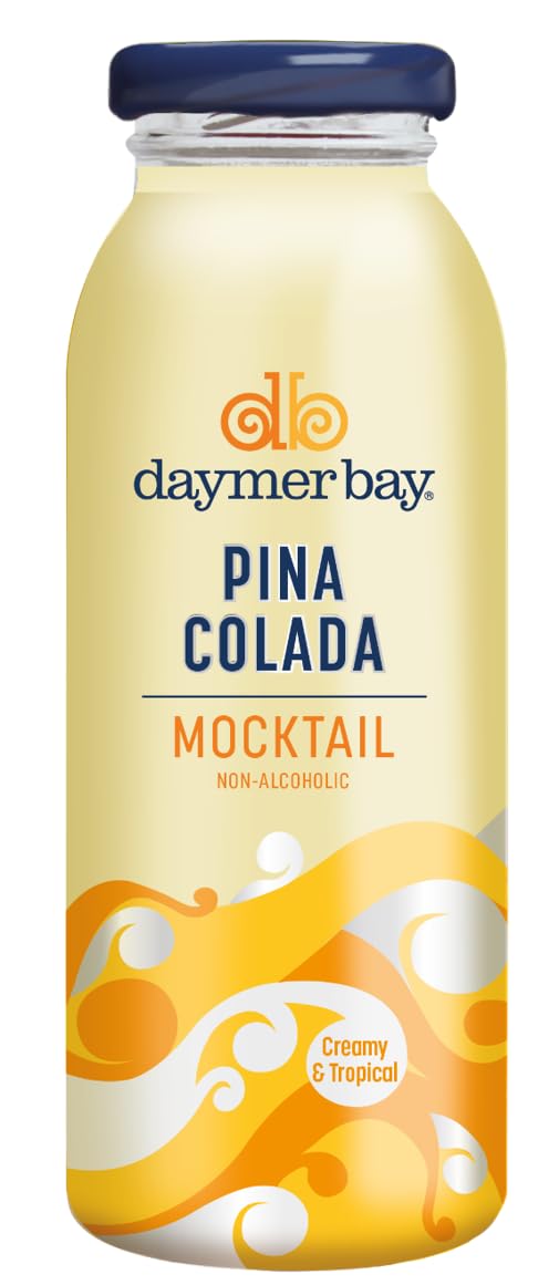 Daymer Bay Non-Alcoholic Pina Colada Mocktail, Mocktail with High Fruit ...