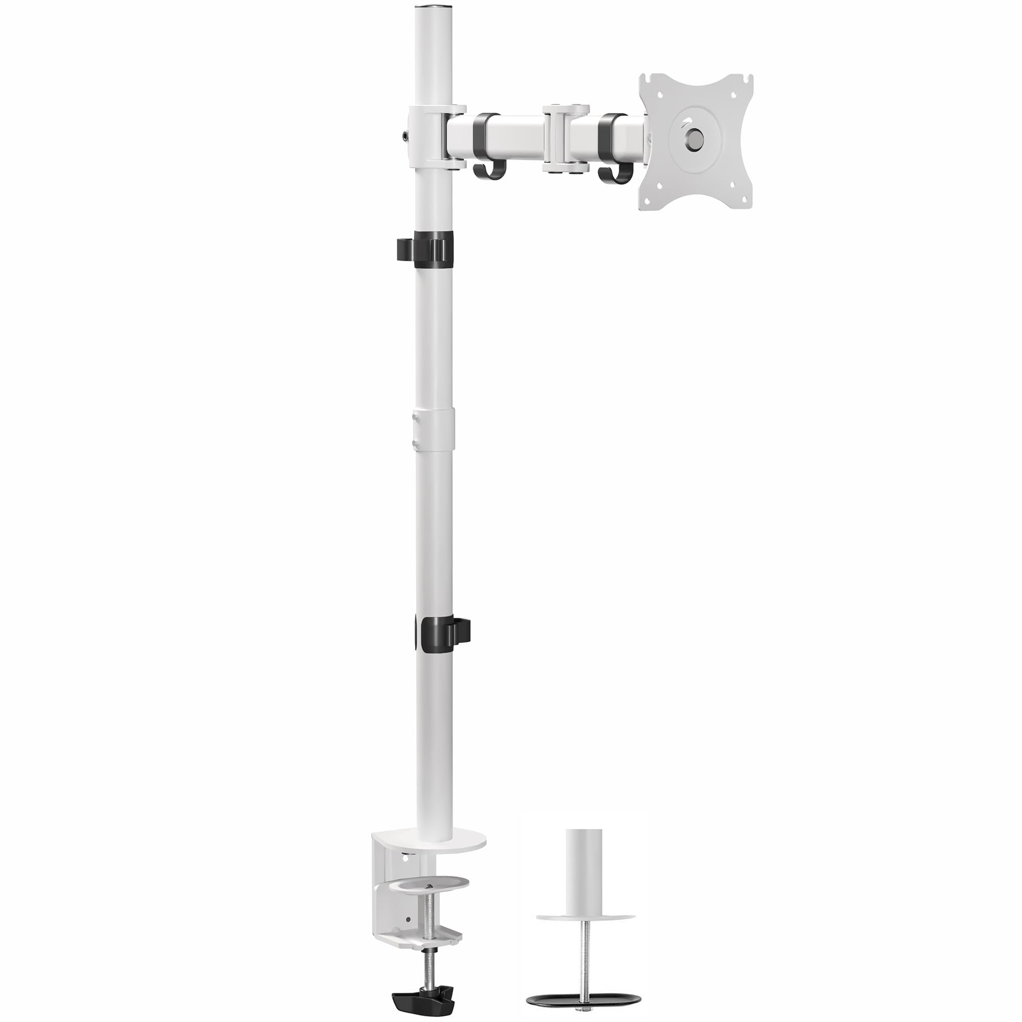 Amazon.com: VIVO Single Monitor Desk Mount, Extra Tall Fully Adjustable ...
