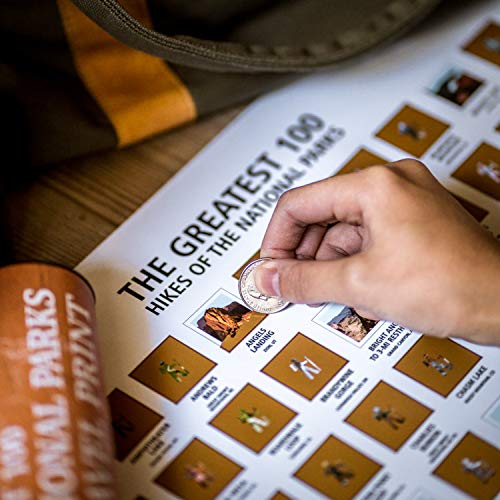 9 Best National Park Scratch Off Maps • PhotoTraces