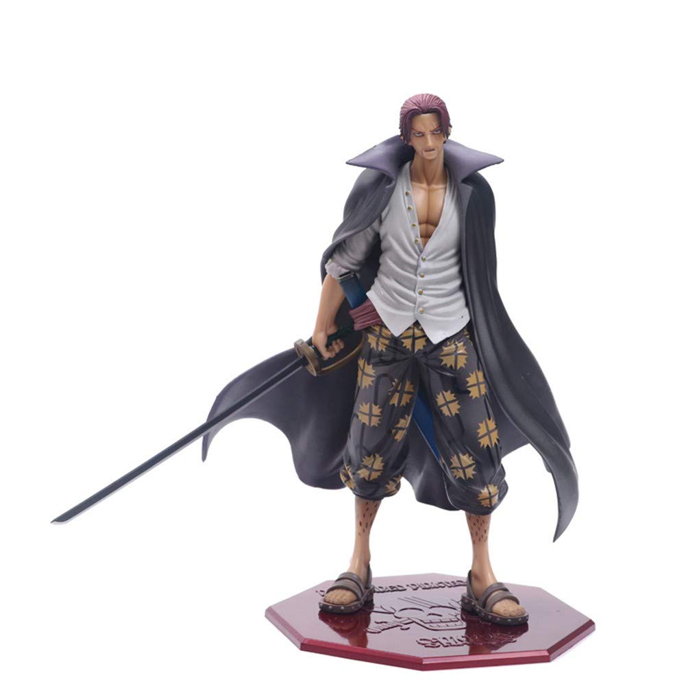 Buy erfgh One Piece POP Red Hair Shanks, Boxed Figure Model of New ...