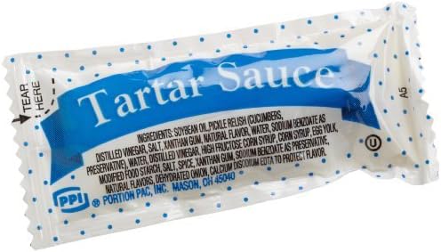 Amazon.com : Portion Pack Tartar Sauce, 0.42-Ounce Single Serve ...
