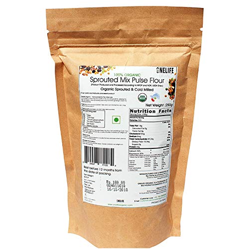 One Life Organic Sprouted Multi Pulse Dosa Mix - 200g -for Instant ...