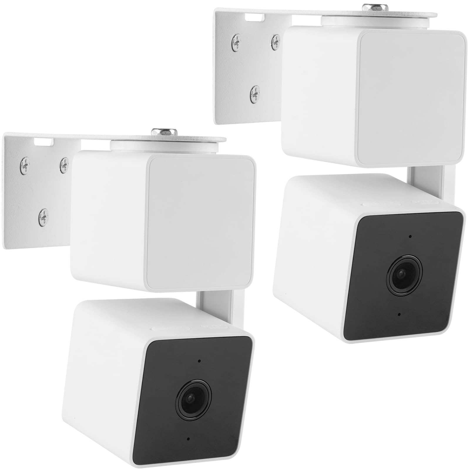 Amazon.com : UYODM 2Pack Adhesive Metal Wall Mount Bracket Compatible ...