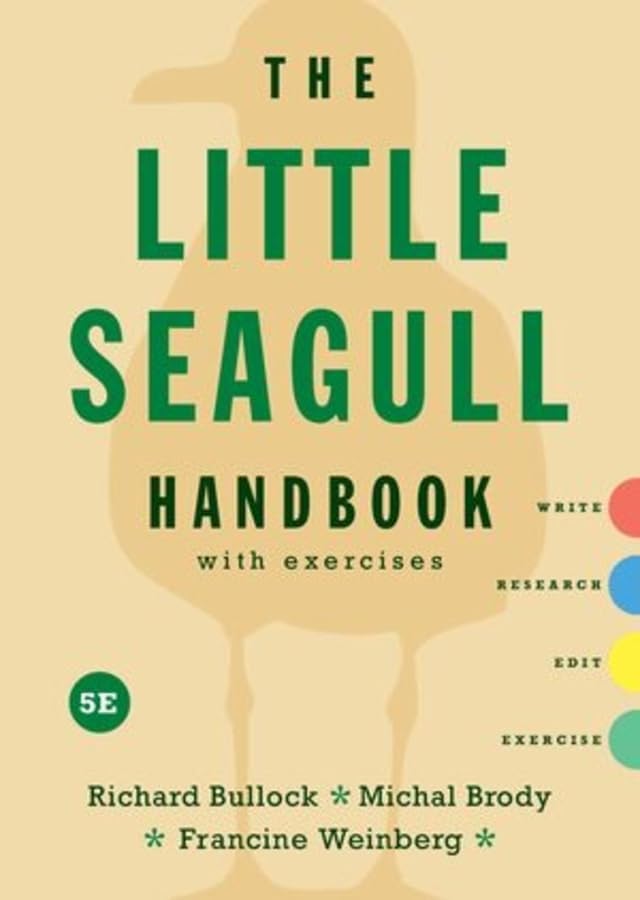 Amazon.com: The Little Seagull Handbook With Exercises: 9781324060130 ...