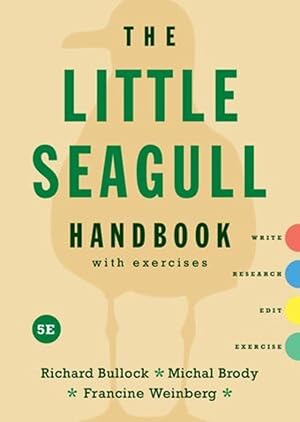 Amazon.com: The Little Seagull Handbook: 9780393911510: Bullock ...