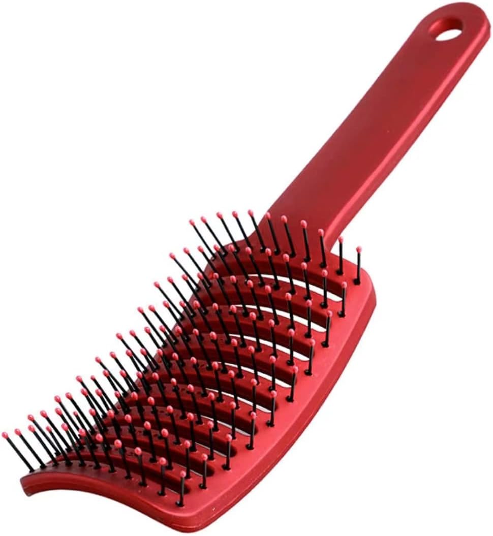 Arched Comb Hairs Styling Comb Multi-purpose Detangler Brush for Women ...