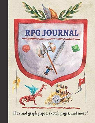 RPG Journal: Gamers Notebook campaign planner and organizer | Maps for ...