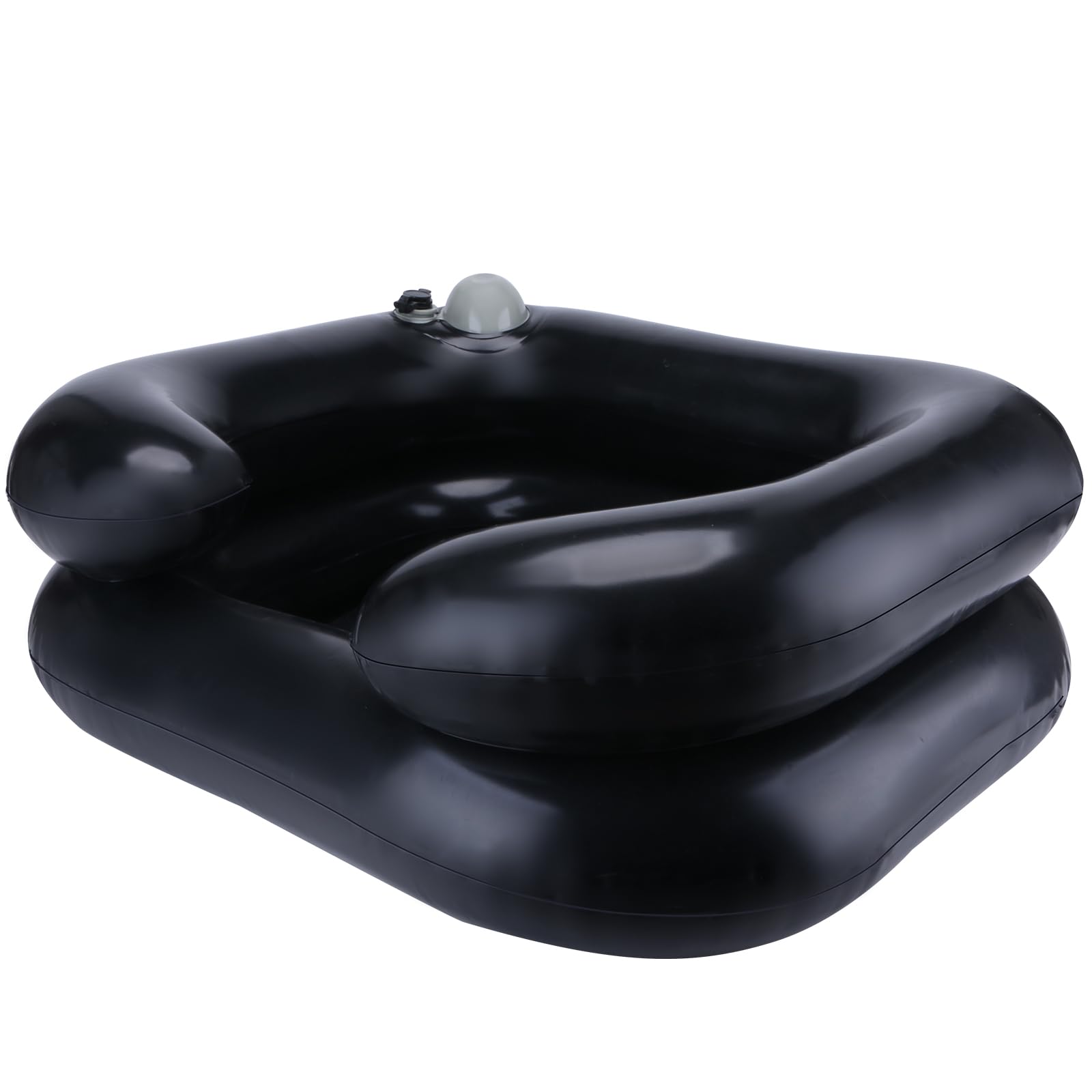 Amazon.com: Upgraded Inflatable Hair Washing Basin with Built-in Manual ...