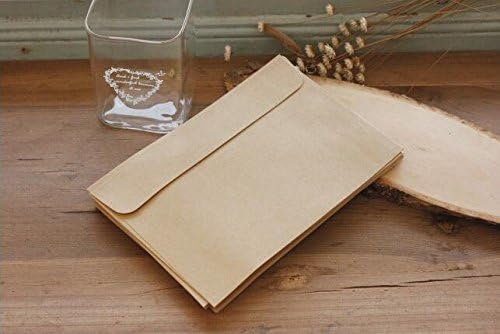 A6 zarf (4 3/10,2 cm x 6 1/5,1 cm) – Kraft Kağıt zarf 100 Bej : Amazon ...