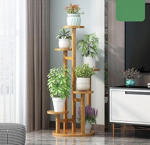 Daksh Creative Store Sheesham Wood Vertical Garden Multi Layer Plant ...