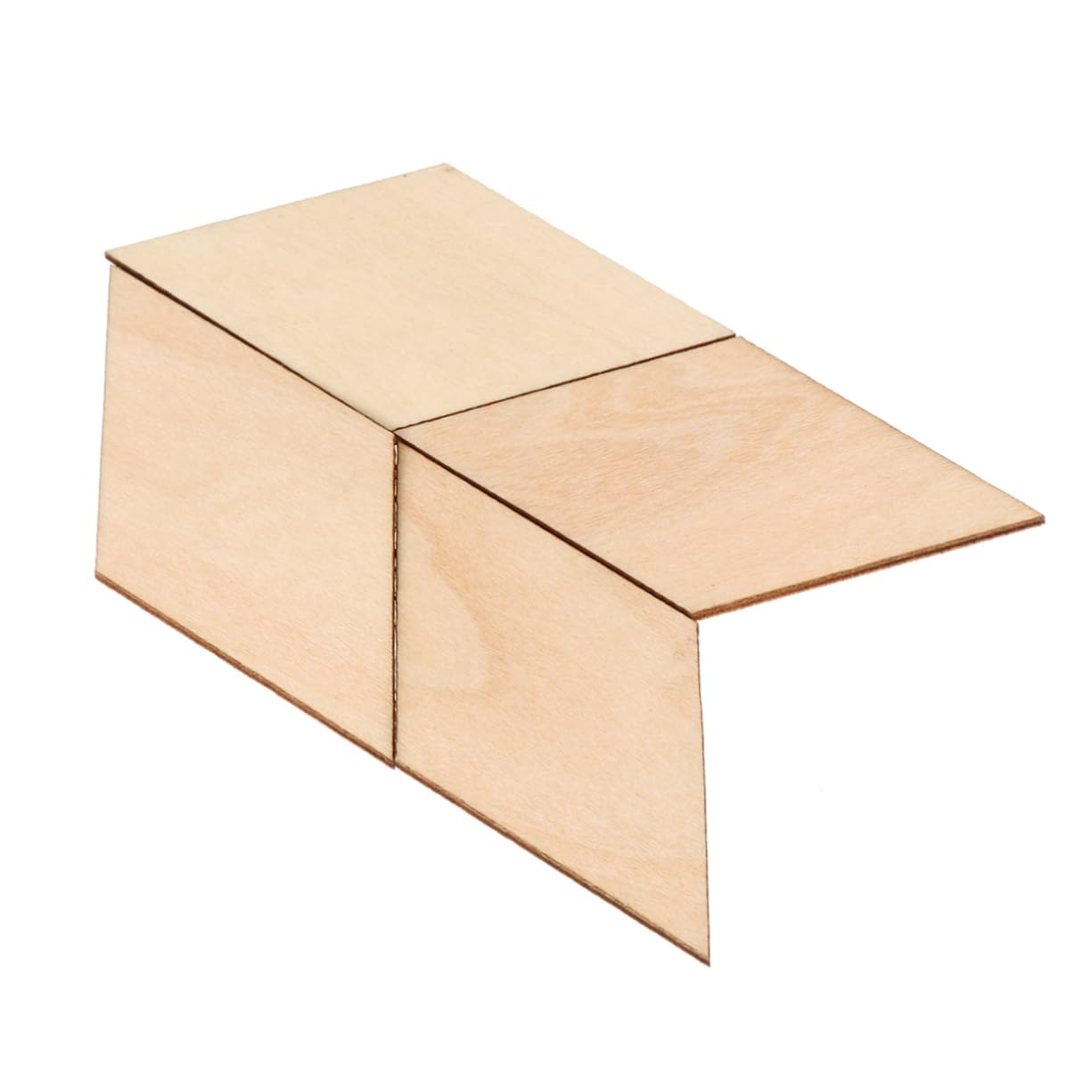Amazon.com: ULDIGI 30 Pcs Unfinished Rhombus Wooden Slices for Crafts ...