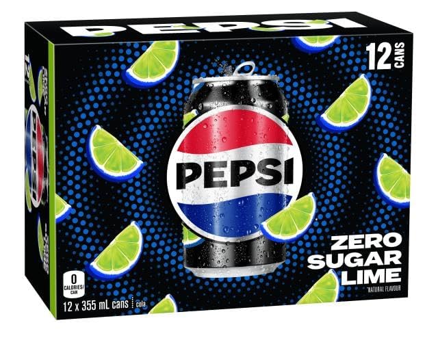 Buy Generic Zero Sugar Lime Soda Pop, Cans, 12 x 355ml/12 fl. oz ...