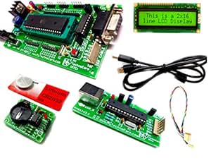 MY TechnoCare 8051 Development Board with USB Isp Programmer Kit ...