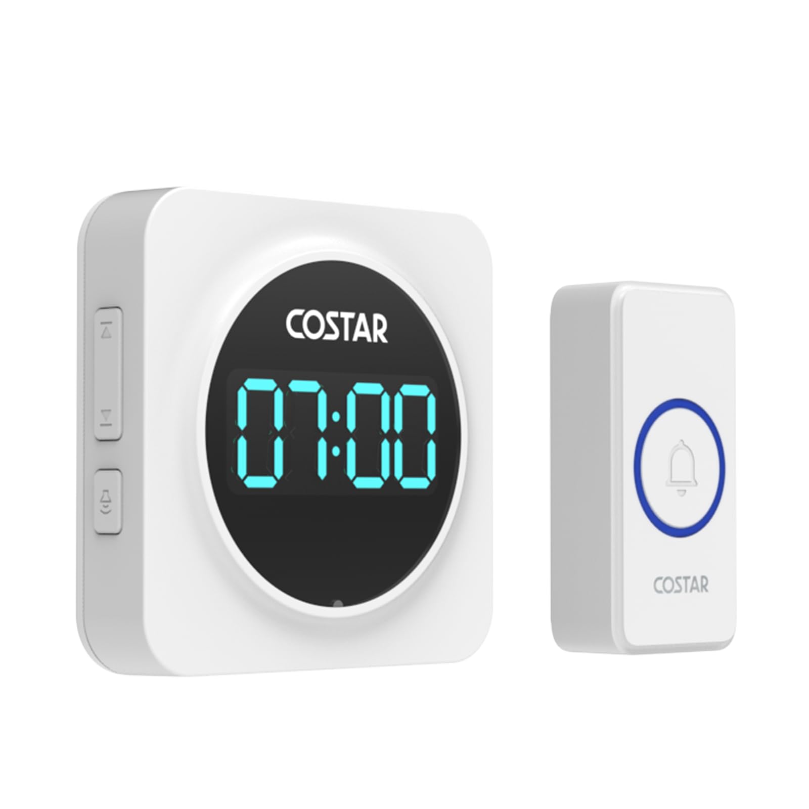 Buy Costar Door Bell - Calling Bell Wireless with 24-Hour Time Display ...