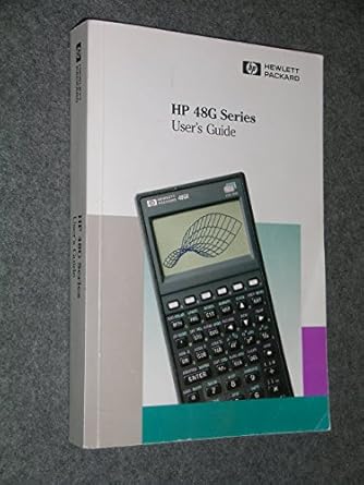 Amazon.fr - HP 48G Series User's Guide - Livres