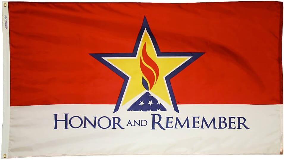 Amazon.com : Honor and Remember Flag - Size 2x3 : Outdoor Flags : Patio ...