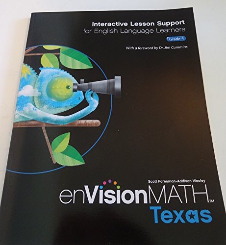 enVision Math Texas Grade 4 Interactive Lesson Support for English ...