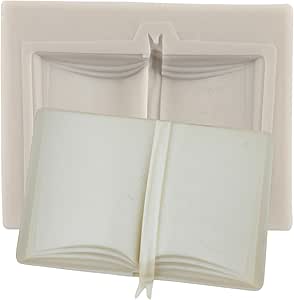 Amazon.com: YANQINMS Back to School Silicone Molds Book Fondant Mold ...